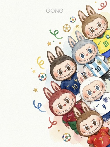 Free 4K Labubu World Cup Wallpaper Downloads