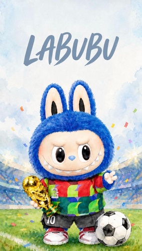 Free 4K Labubu World Cup Wallpaper Downloads