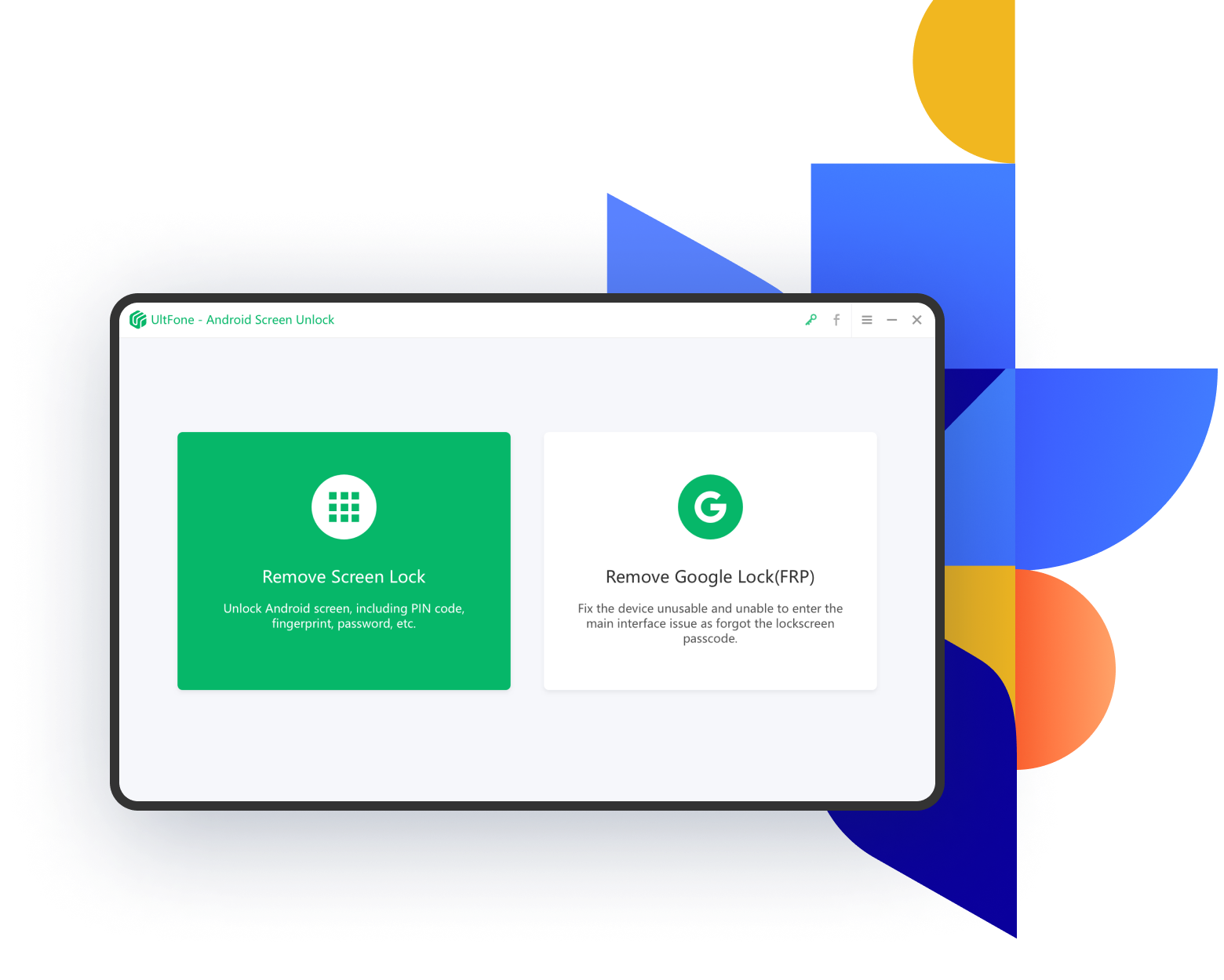  OFFICIAL UltFone Android Unlock Best Android Lock Screen Removal Tool